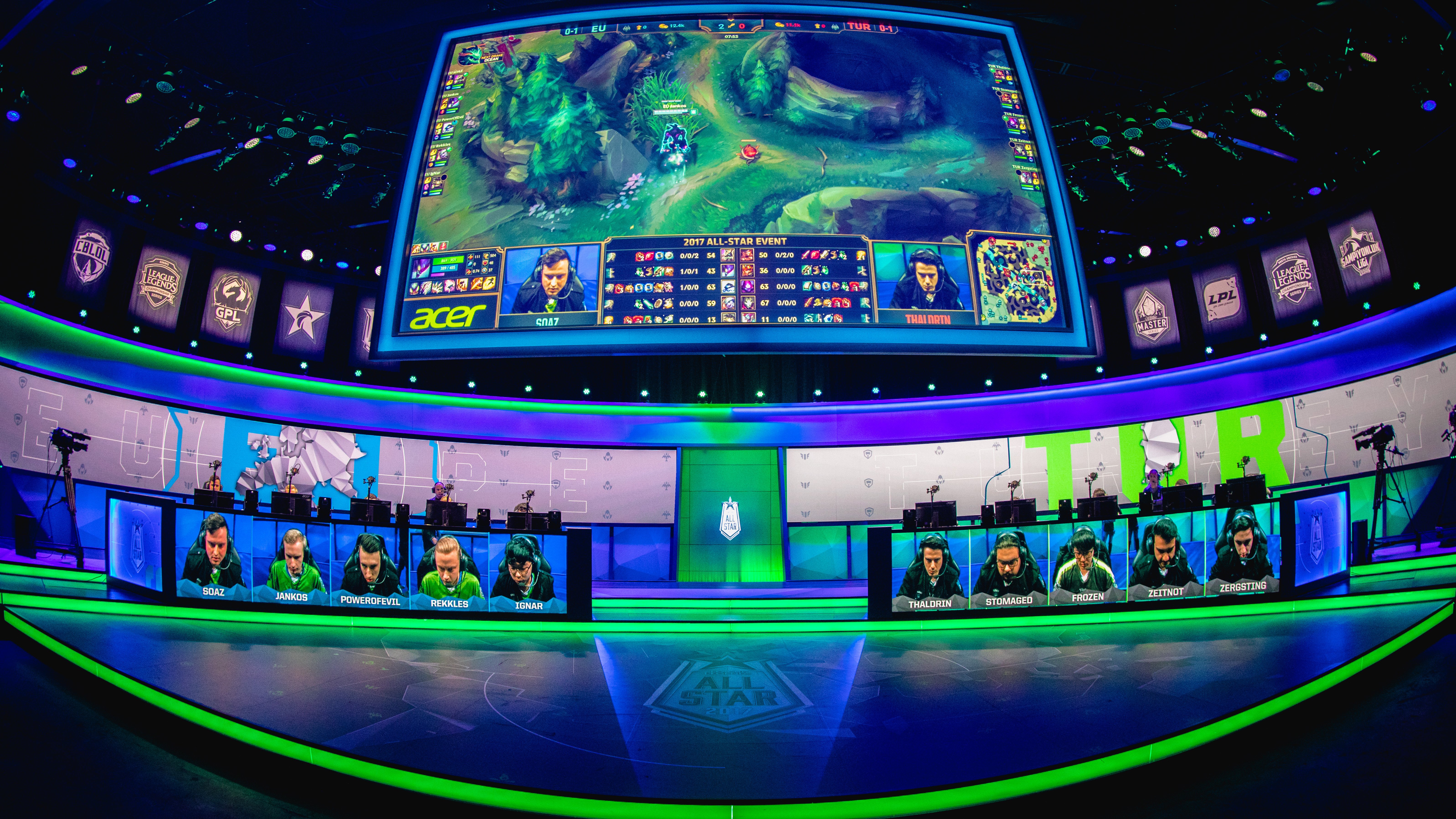 The Minor Regions of League of Legends