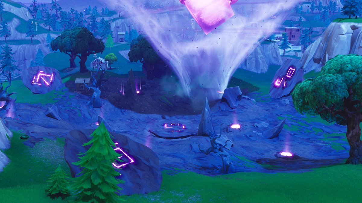 Fortnite Cube Event Today Sees Runes Fall to the Ground