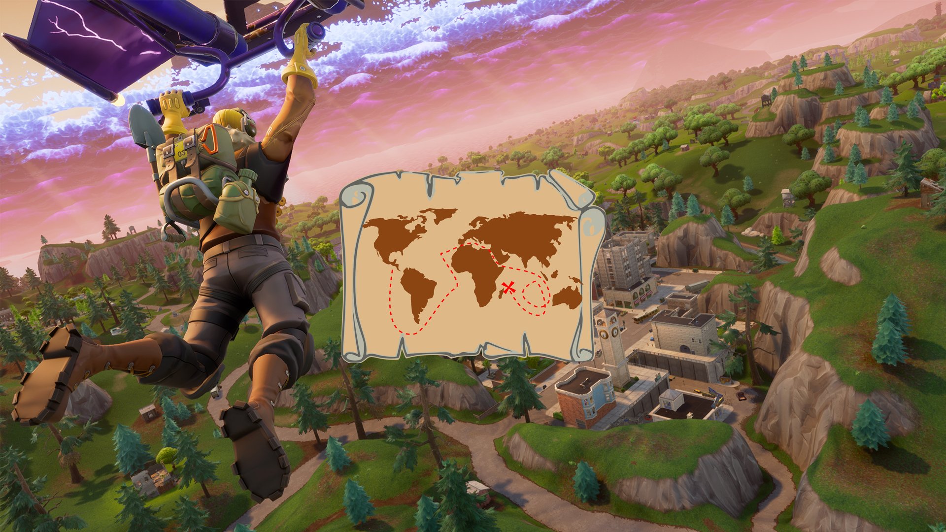 X Marks the Spot Fortnite Season 8 Teaser Image Revealed
