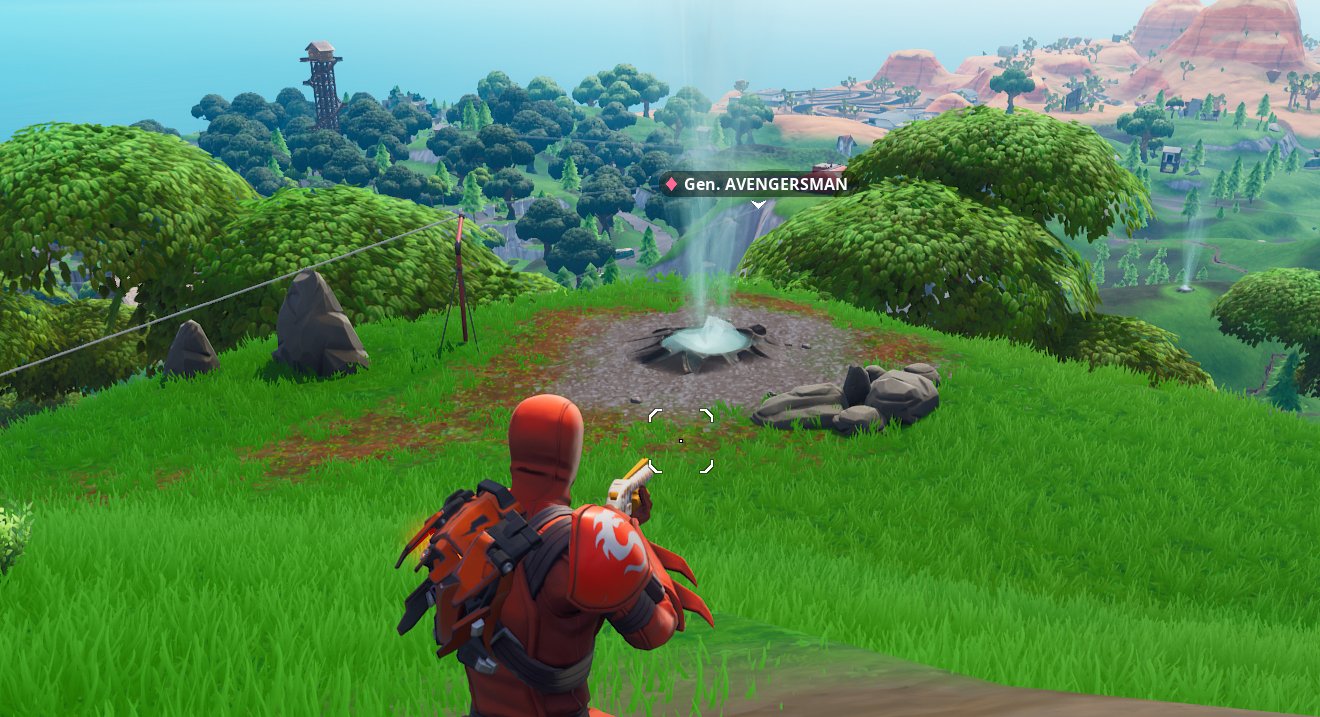 Fortnite Volcano Vent Locations - Season 8 Week 1 Challenges